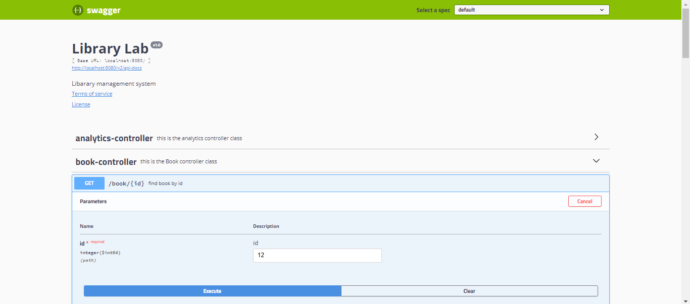 API Documentation LibraryLab - Custom Software, Infinite Possibilities.